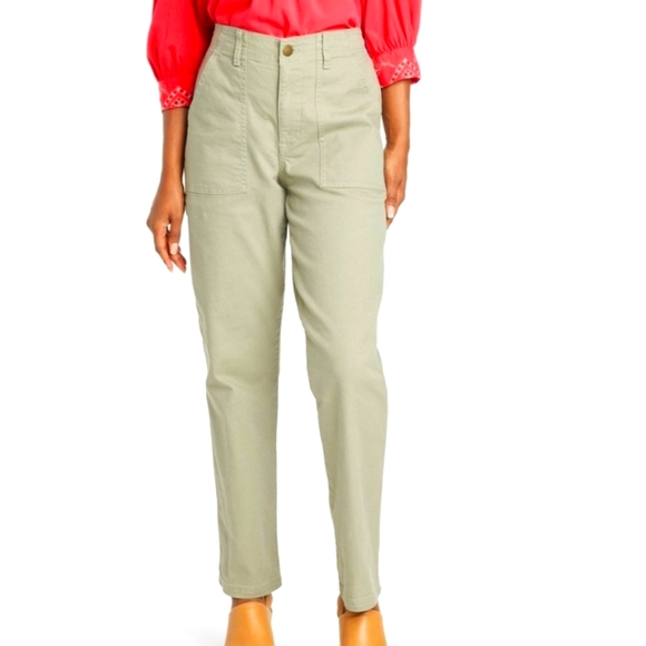 Knox Rose | Pants & Jumpsuits | Nwt Knox Rose Green High Rise Straight ...